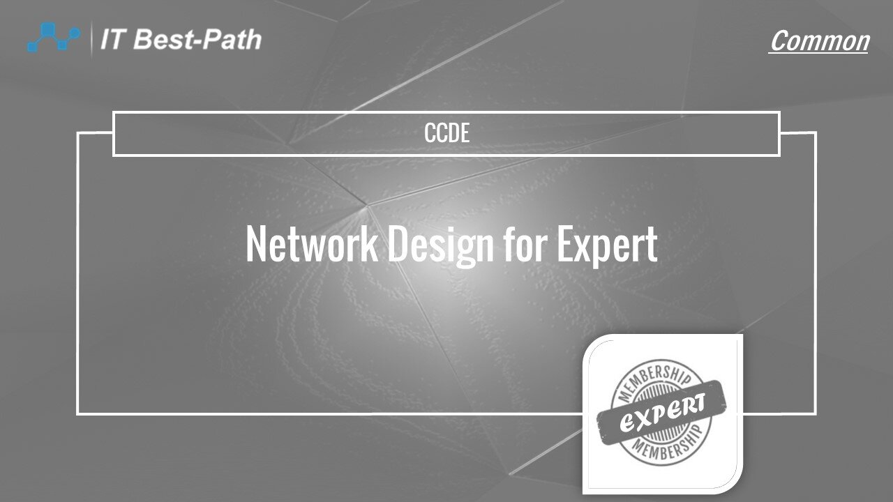 Network Design for Expert – IT BEST-PATH
