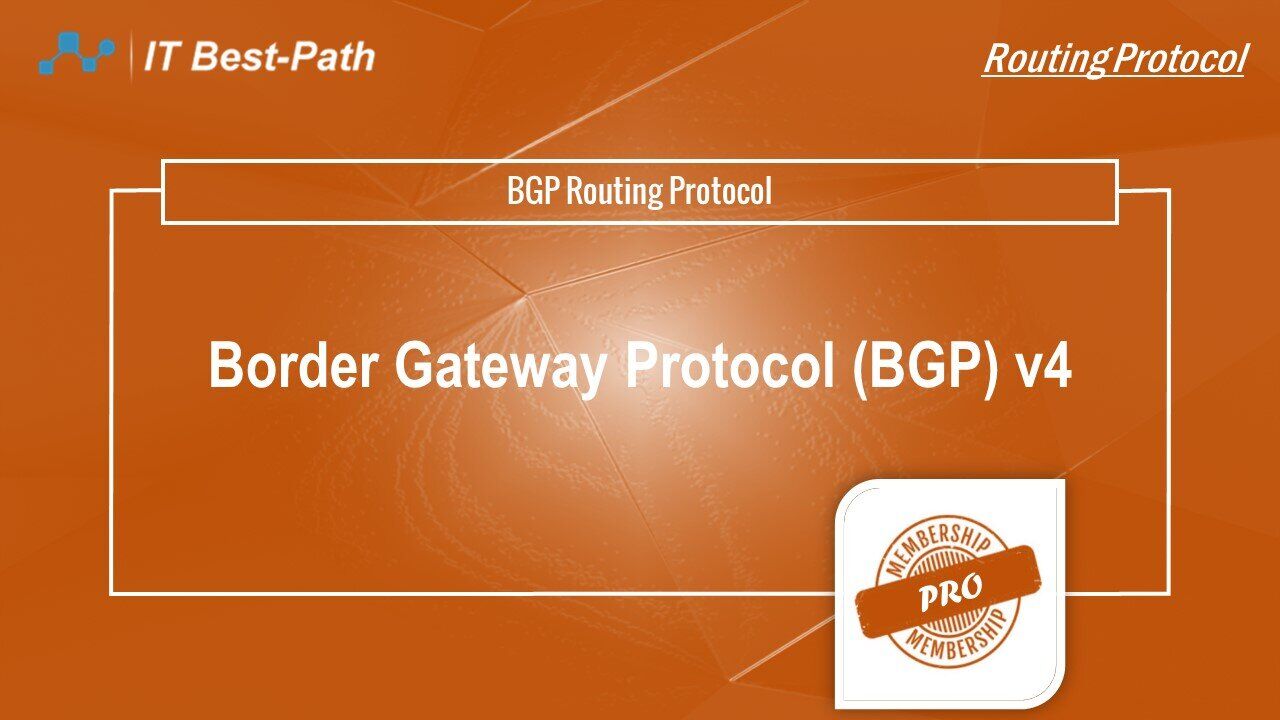BGPv4 Routing Protocol – IT BEST-PATH